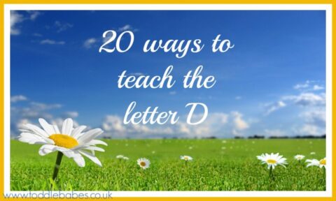 20 Simple and Fun Ways to Teach the letter D – Toddlebabes – Learn to ...