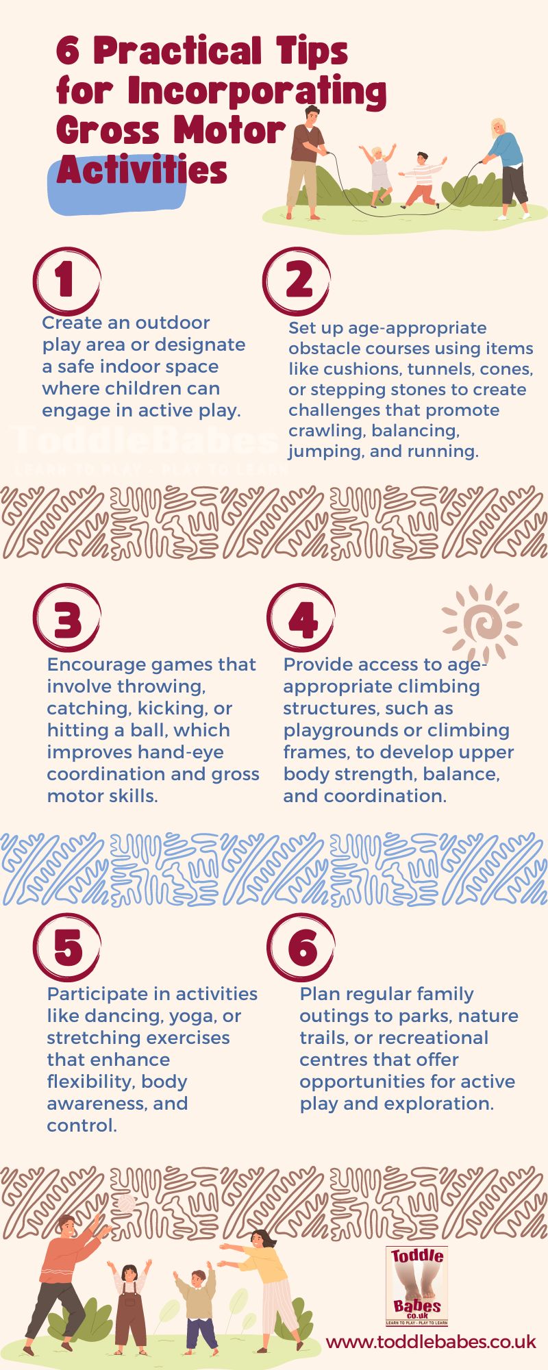 5 Brilliant Ways to Enhance Gross Motor Skills – Toddlebabes – Learn to ...
